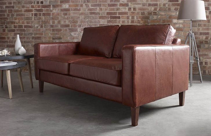 Drake Simple Sofa | Leather Sofas