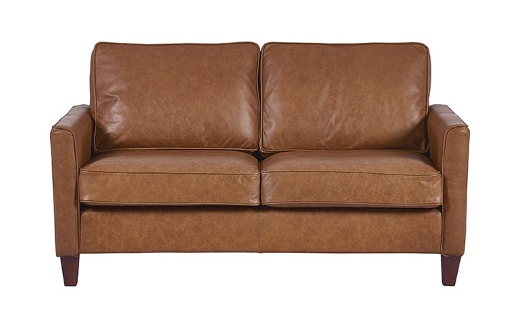 Columbus Small Leather Sofa | Leather Sofas