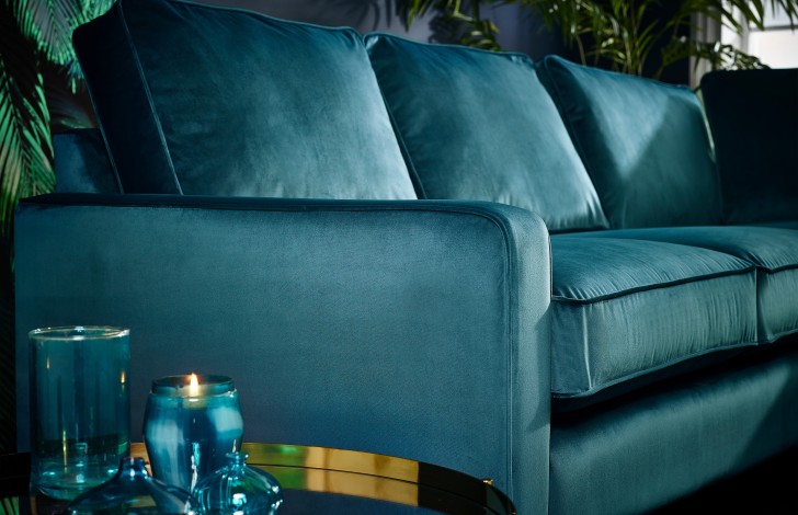 Drake Fabric Chaise Sofa | Fabric Chaise Sofas