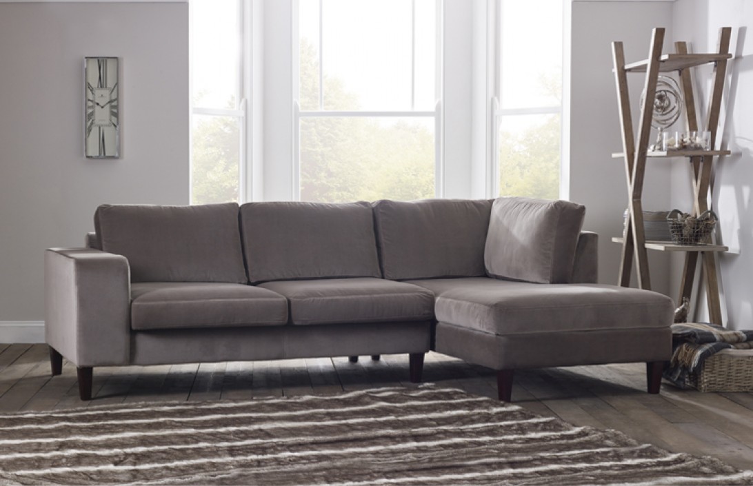 3.5 x Chaise Corner Sofa | Wellington Contemporary Chaise Sofa | Corner ...