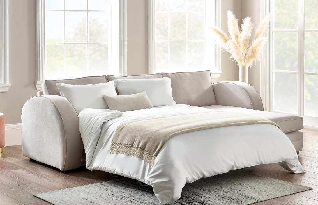 3 x Chaise Corner SofaBed | Art Deco Contemporary Chaise Sofa Bed ...