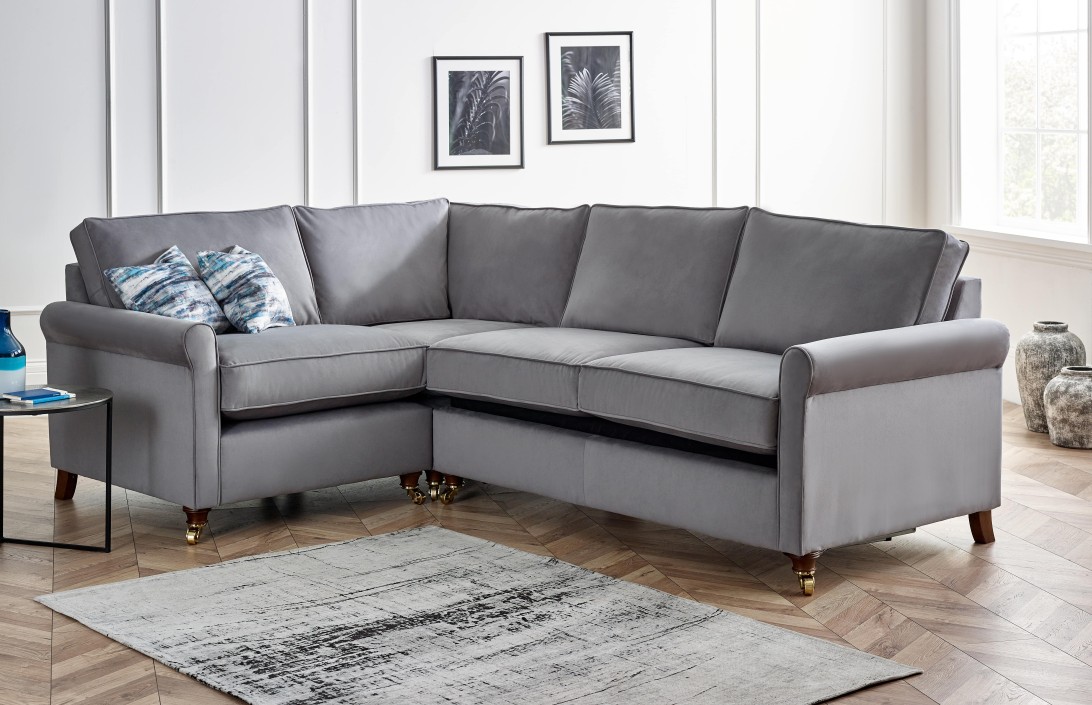 3 x 1.5 Seater Corner Sofa | The Salisbury Fabric Corner Sofa ...