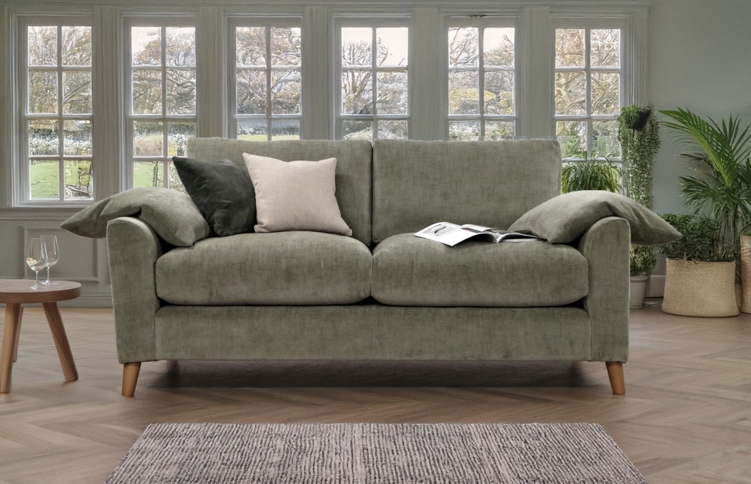 3.5 Seater | Watson Fabric Sofa | Handmade Sofas